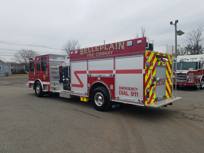 Pierce Fire Truck - Enforcer Top-mount Pumper delivered to Dennis Twp ... Pierce Fire Truck - Enforcer Top-mount Pumper delivered to Dennis Twp ...