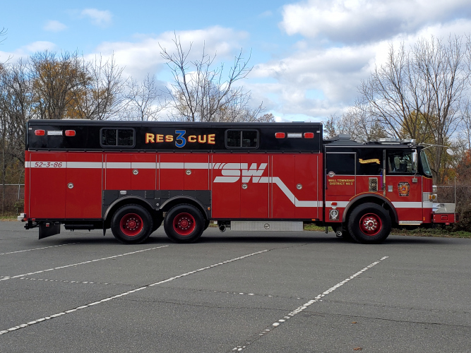 New Pierce Fire Truck - Arrow XT Walk-in Heavy Duty Rescue delivered to ...